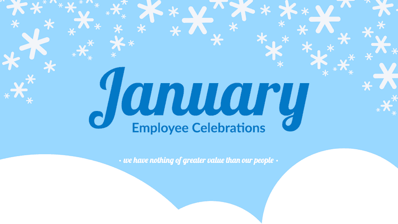 January Employee Anniversaries Happy January Work... TekTone