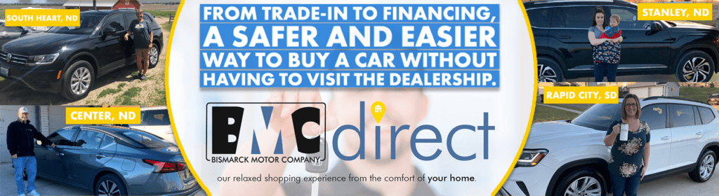 BMC Direct | Bismarck Motor Company Free Home Vehicle Delivery