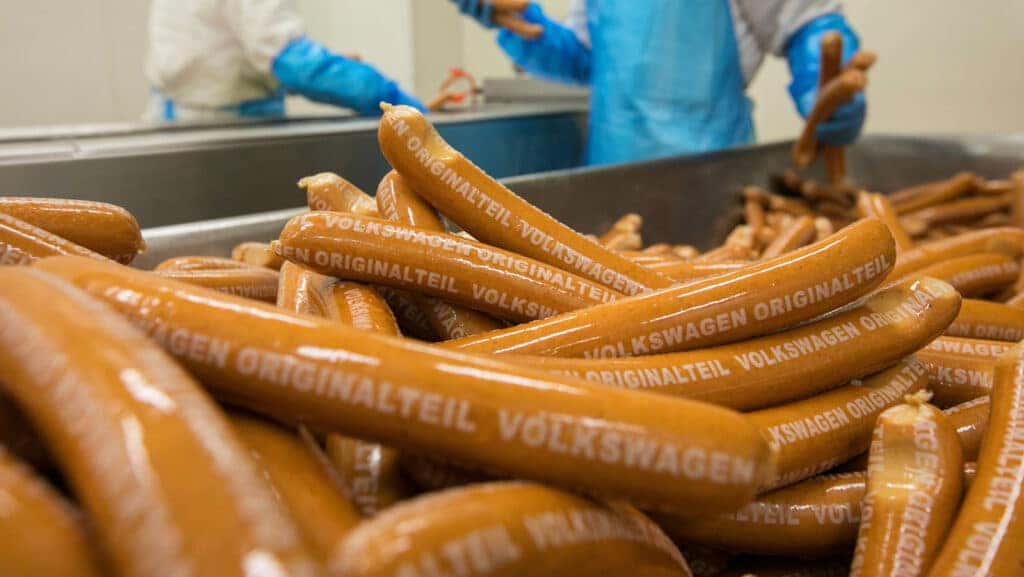 Volkswagen Currywurst with Its Own Part Number