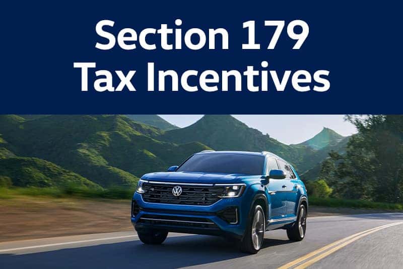 Section 179 Tax Breaks | Eddy's Volkswagen of Wichita