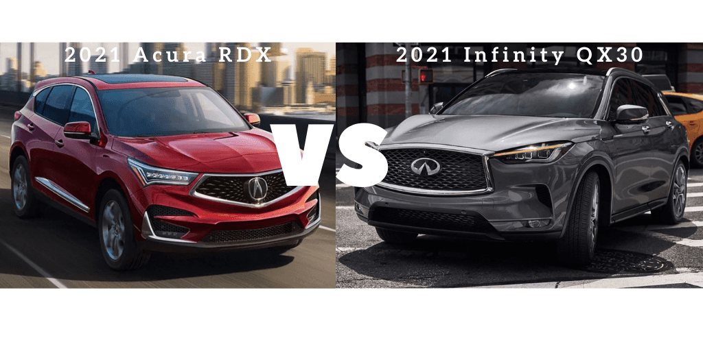 2021 Acura RDX vs Infinity QX50 in Atlanta, GA - Ed Voyles Acura