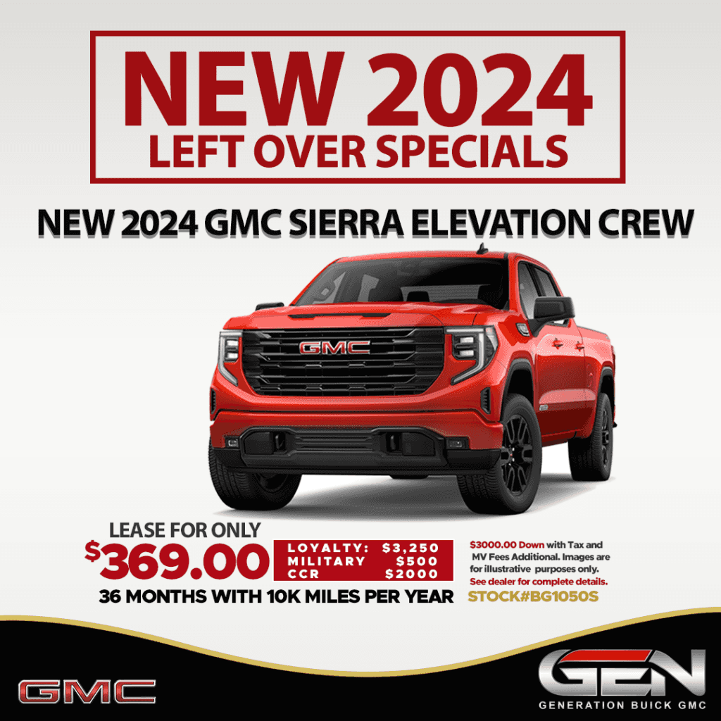 New Vehicle Specials | Generation Buick GMC