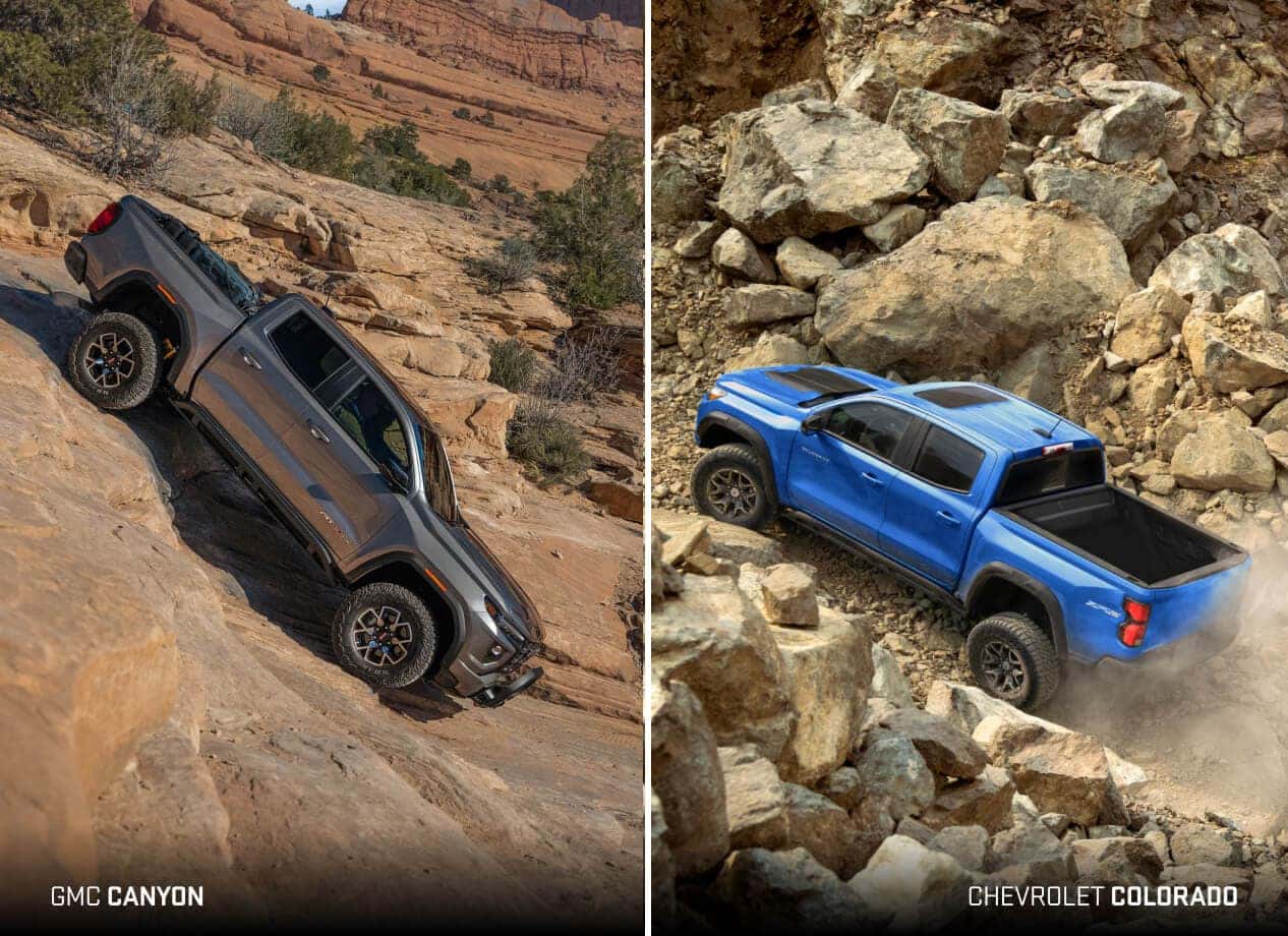 2026 GMC Canyon Vs. Chevrolet Colorado Truck Comparison