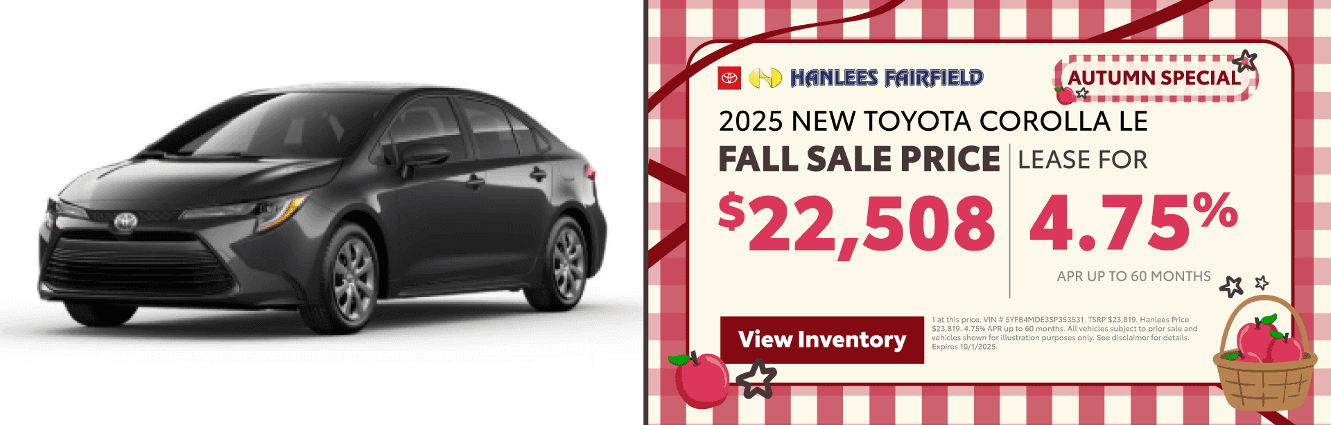 Hanlees Fairfield Toyota | Dedicated Toyota Dealership in Fairfield