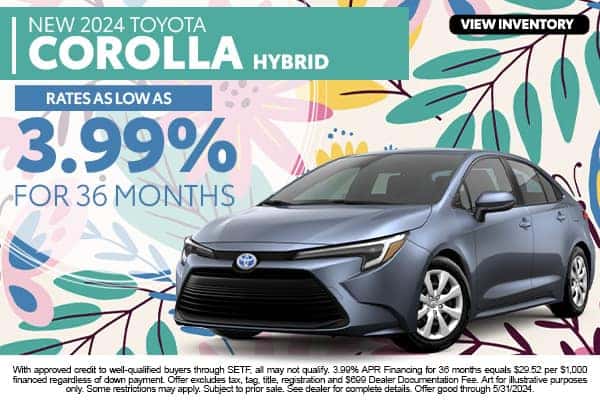 Dealer Specials | Heyward Allen Toyota