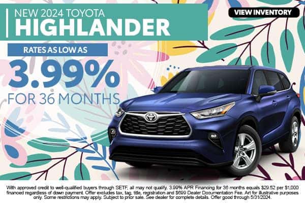 Dealer Specials | Heyward Allen Toyota
