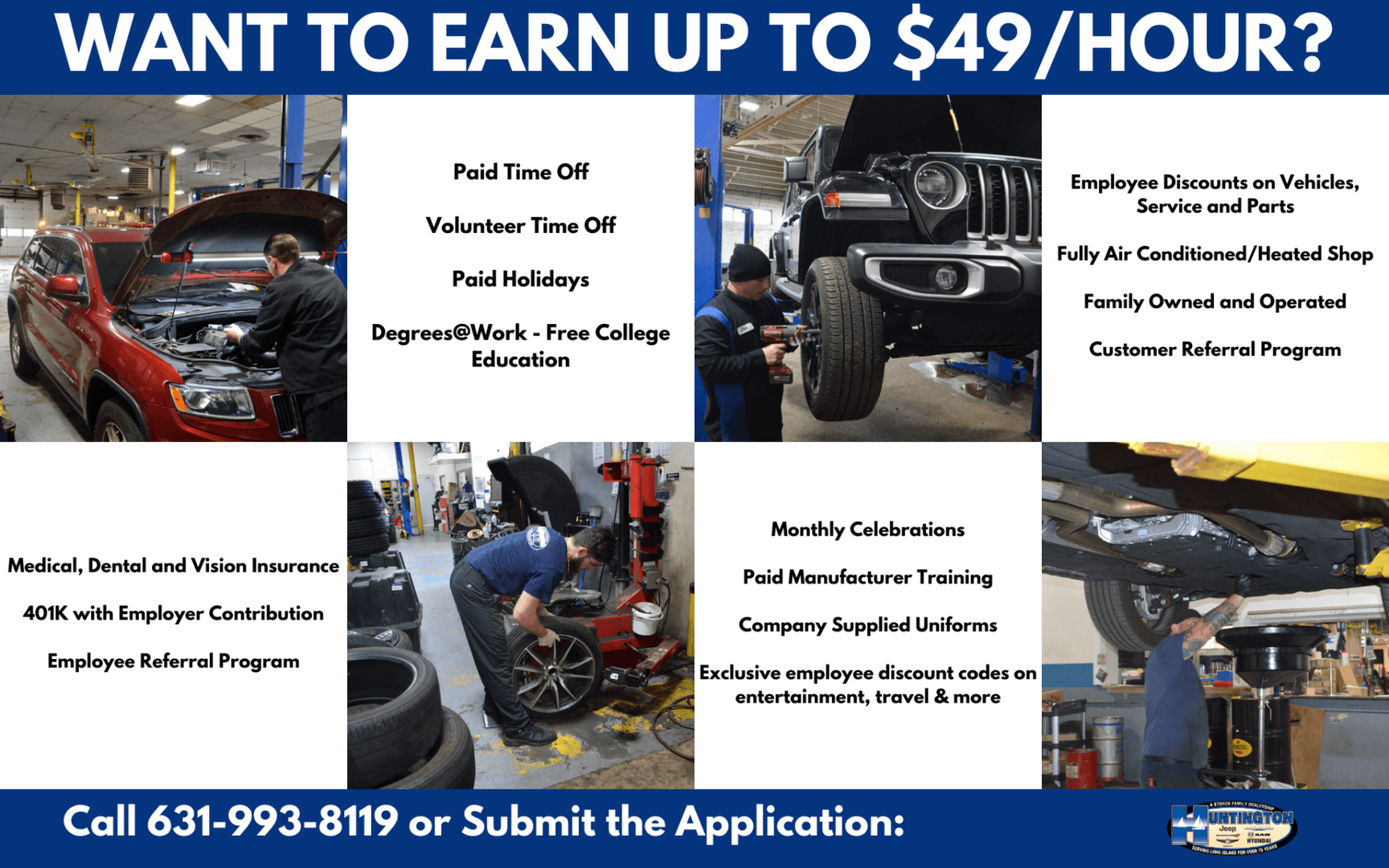 Employment Application | Huntington Jeep Chrysler Dodge Ram serving ...