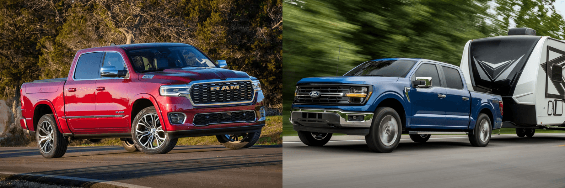 2025 RAM 1500 vs 2024 Ford F-150 - Comparison & Review