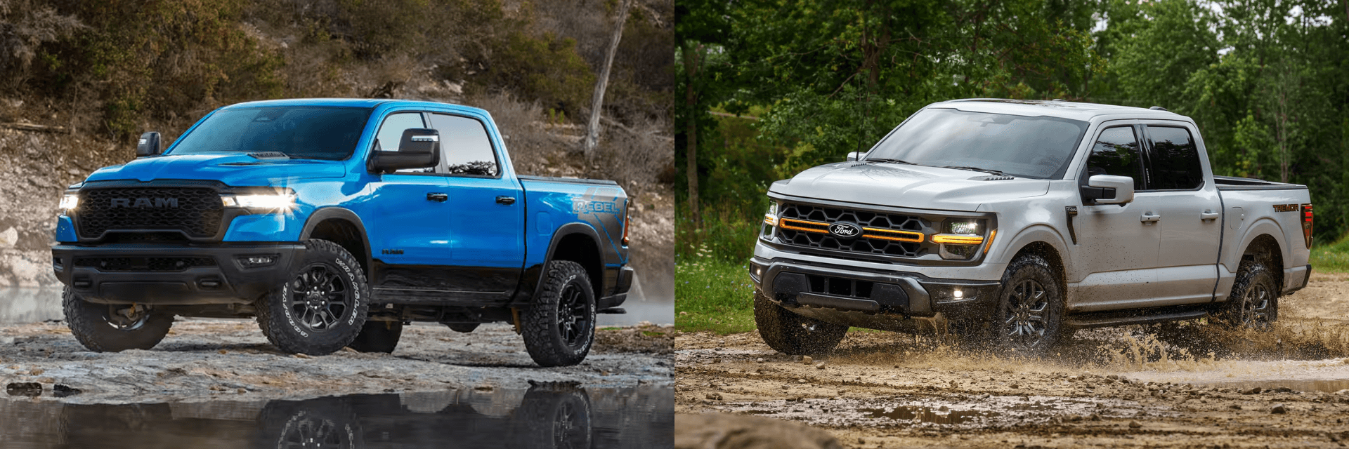 2025 RAM 1500 vs 2024 Ford F-150 - Comparison & Review
