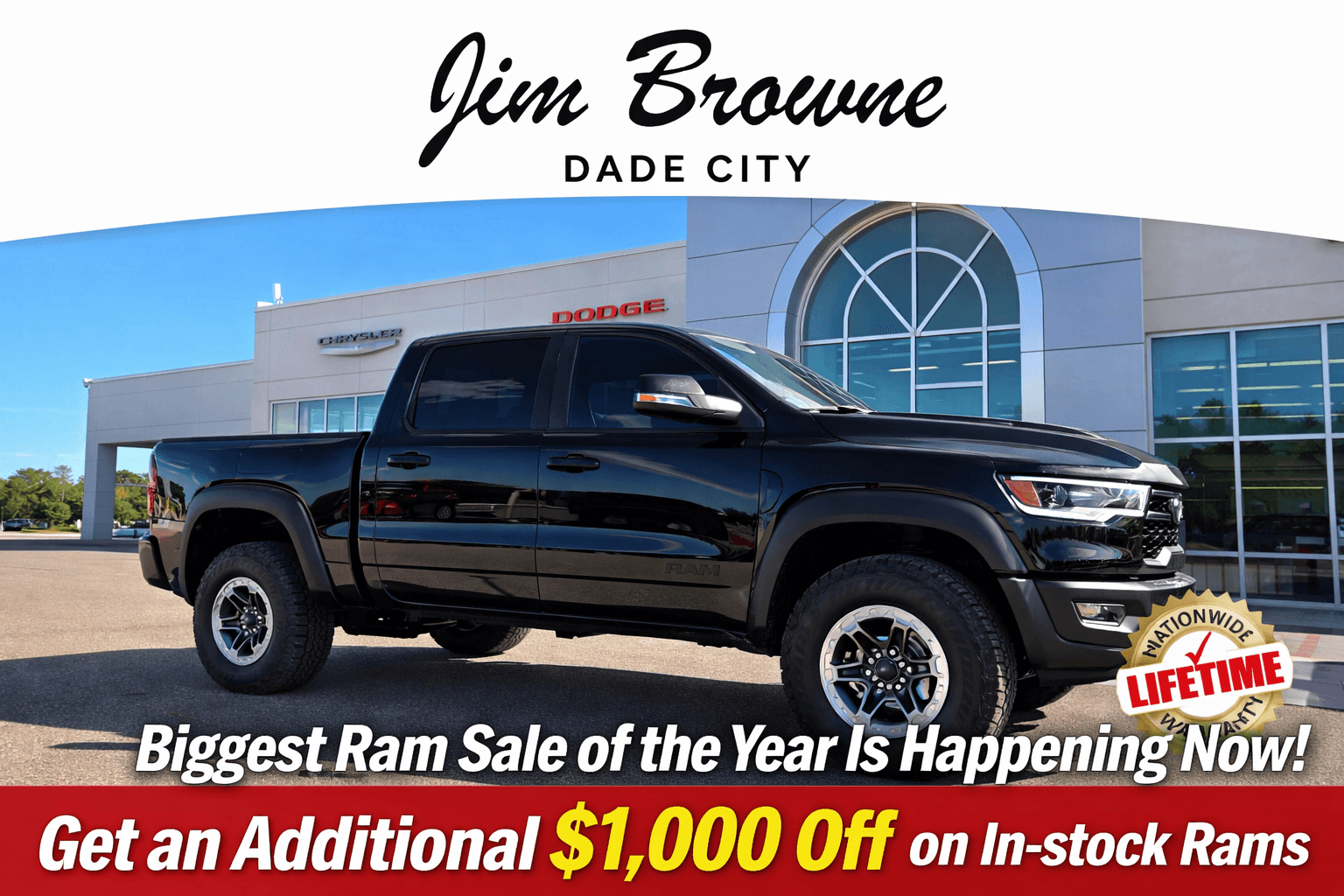 Jim Browne Chrysler Jeep Dodge Ram Of Dade City