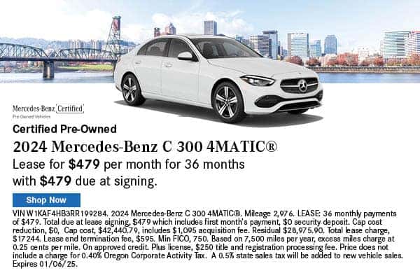 Retired Courtesy Vehicle / Executive Dealer Demo Leases | Mercedes-Benz ...