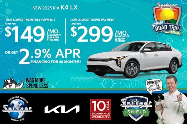 2025 Kia K4 Lease Deals