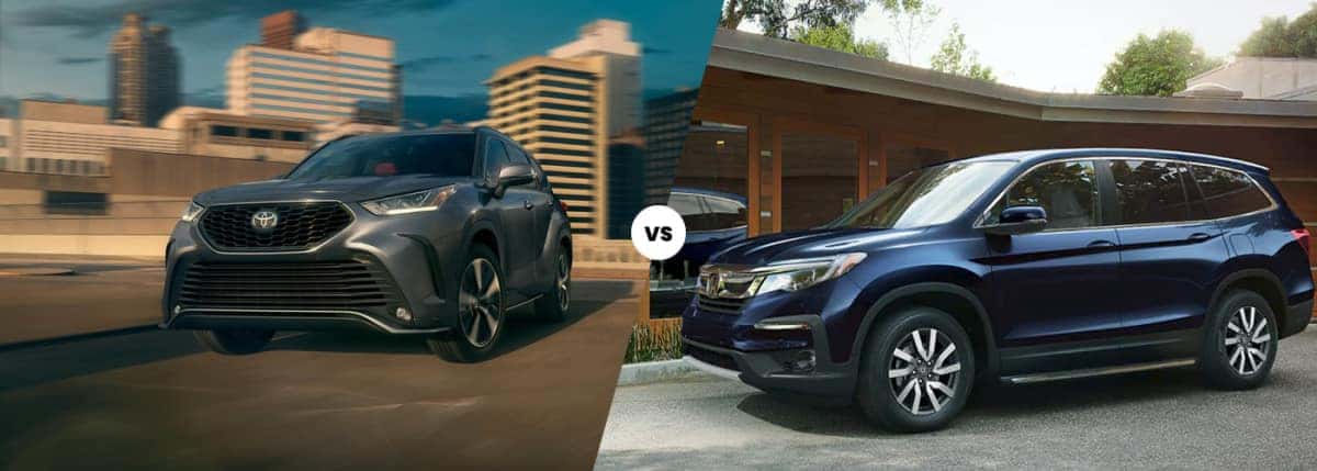 Comparing the 2021 Toyota Highlander vs. Honda Pilot | Ventura Toyota