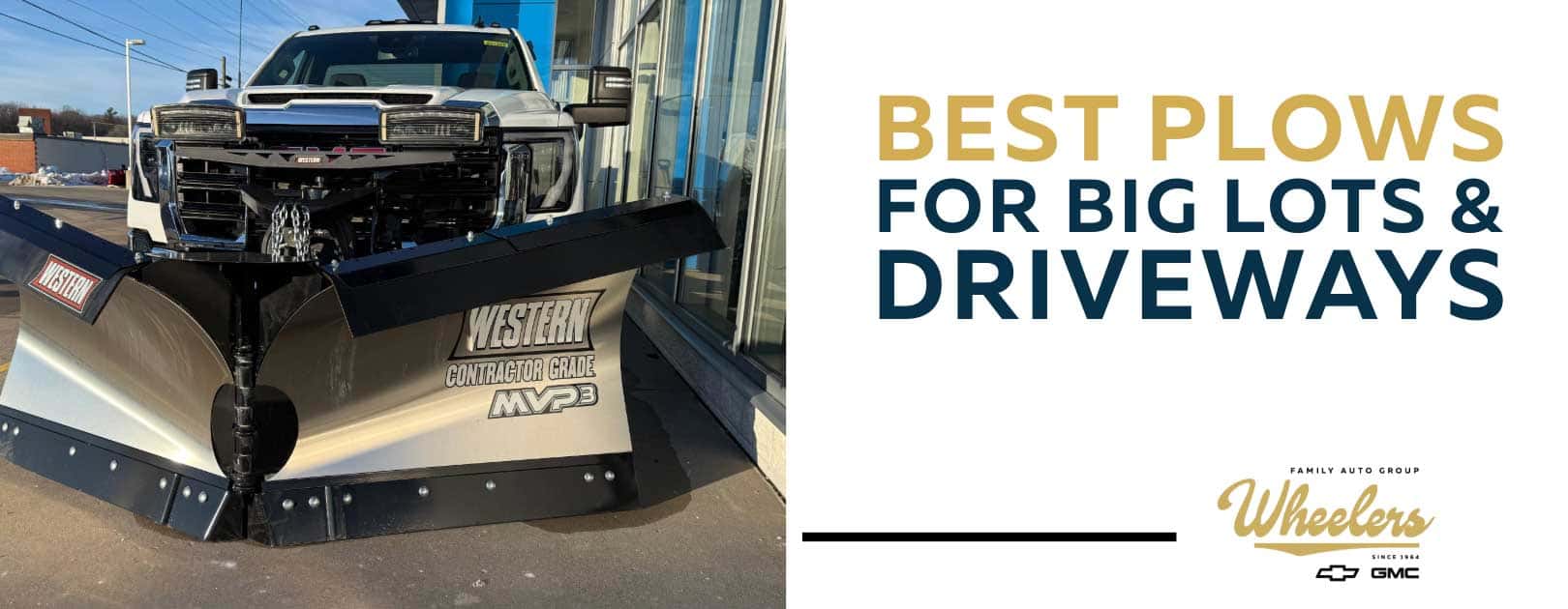 Best Western Snow Plows for Clearing Large Driveways & Lots in Central ...